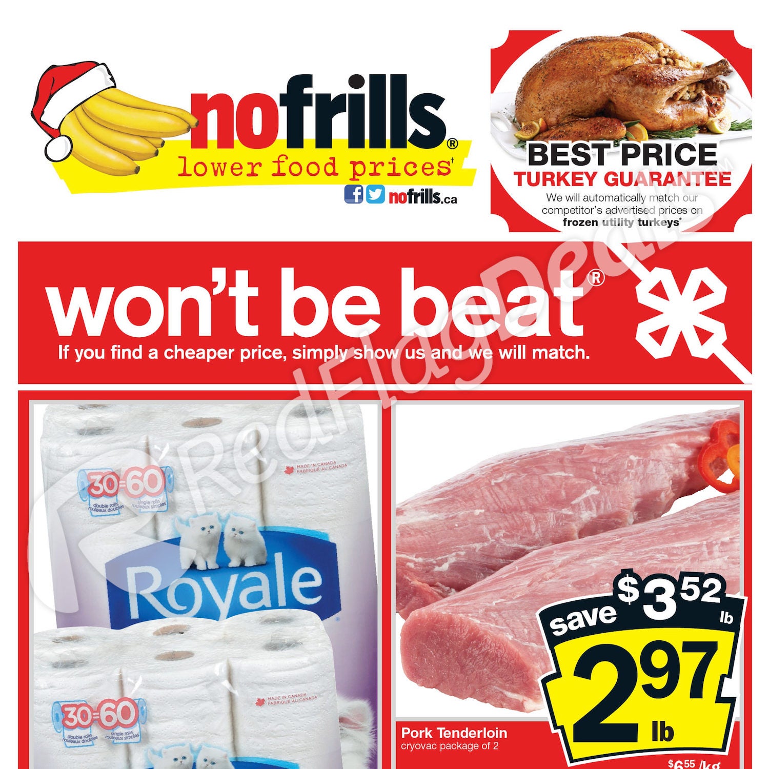 No Frills Weekly Flyer - Won't Be Beat - Dec 4 – 10 - RedFlagDeals.com