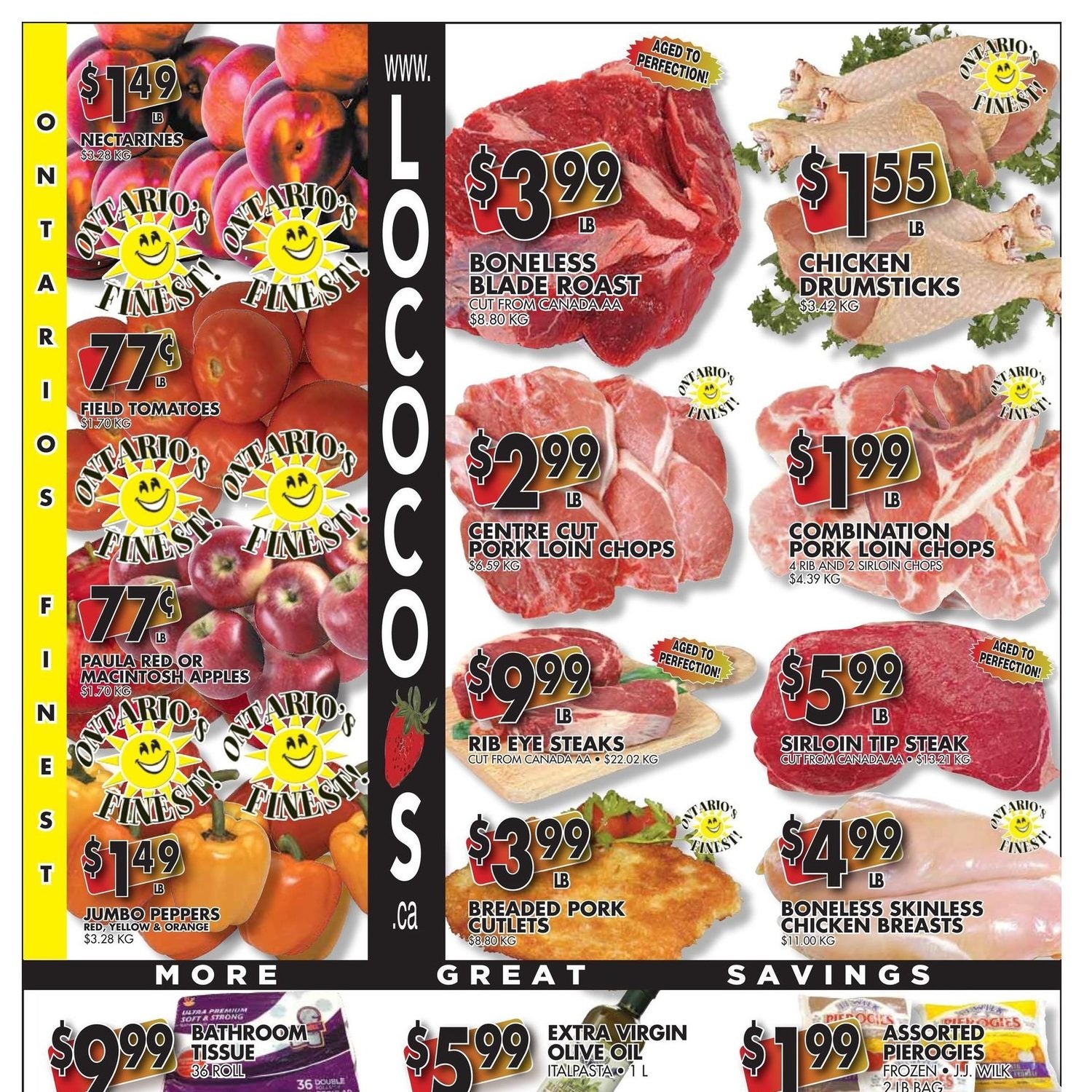 Lococos Weekly Flyer - Weekly Specials - Sep 8 – 14 - RedFlagDeals.com