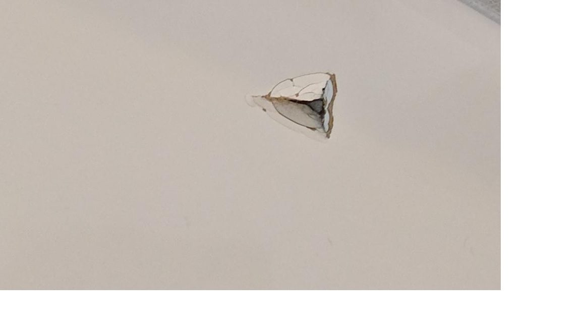 how do you fix a dent like this on the table surface? - RedFlagDeals ...