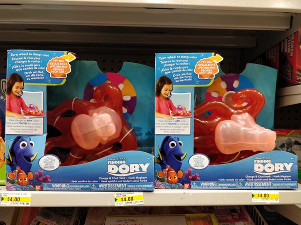 [Dollarama] Talking Color changing Hank - Finding Dory - RedFlagDeals ...