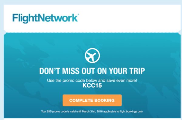 [Flightnetwork] Flightnetwork: $15 off Any Flight (Incl. 1 way ...