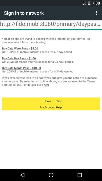 [Fido] [Fido] 2GB LTE Data Plan $15, BYOD, no contract, + tablet with 2 ...
