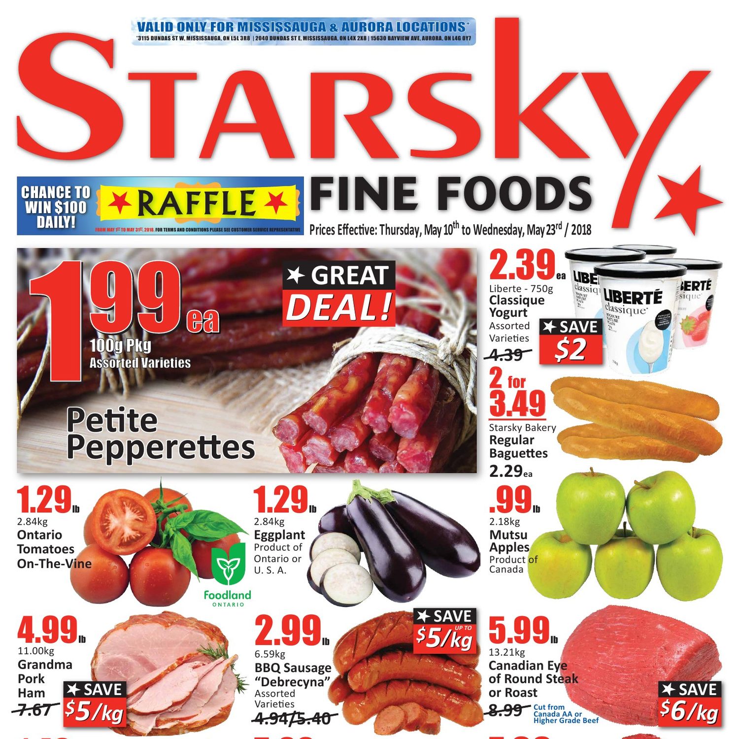 Starsky Fine Foods Weekly Flyer - 2 Weeks of Savings - May 10 – 23 ...