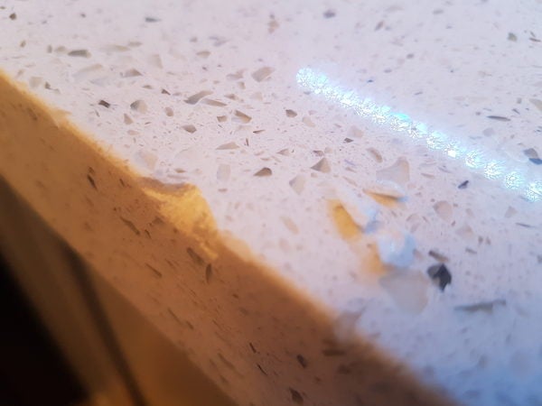 Chipped Quartz Countertop sigh - RedFlagDeals.com Forums
