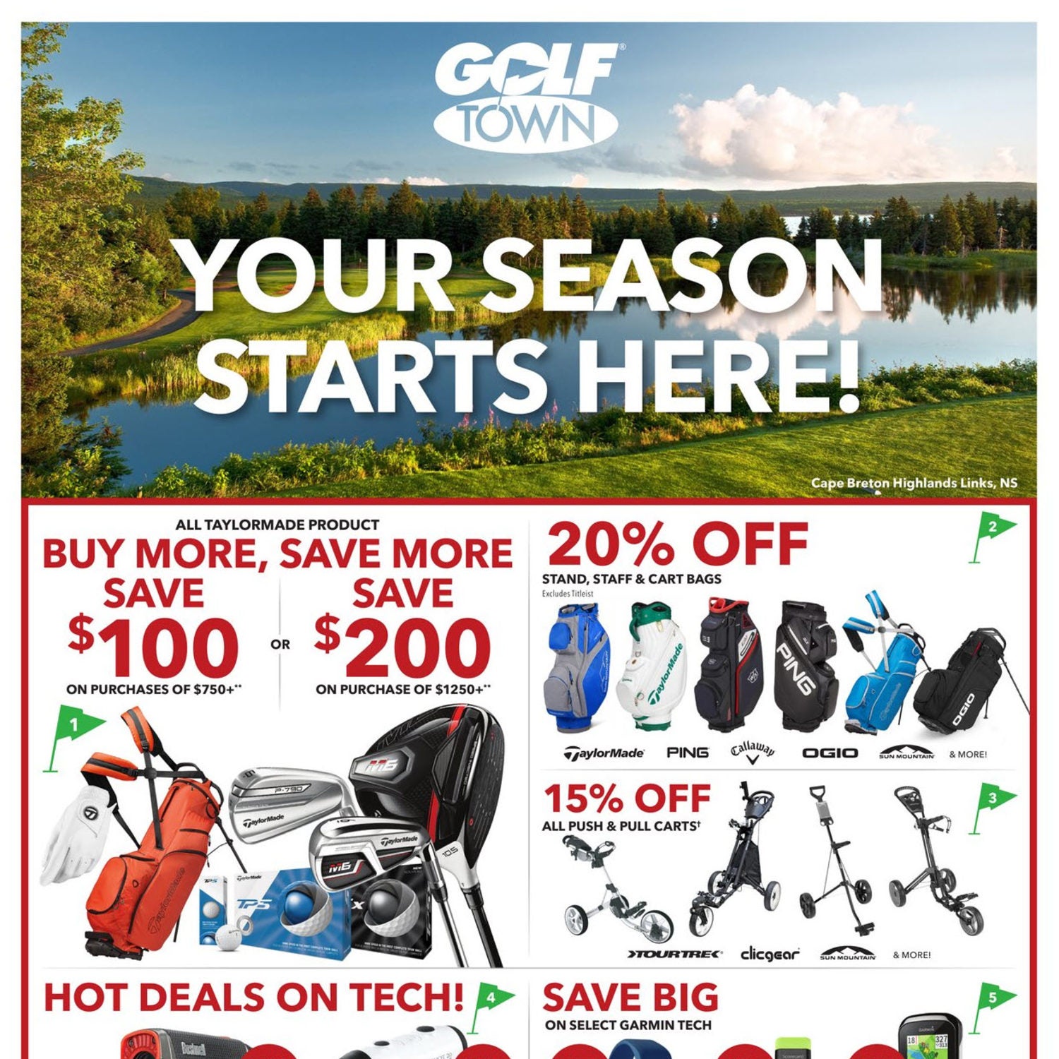 Golf Town Weekly Flyer - Your Season Starts Here! - May 9 – 22 ...
