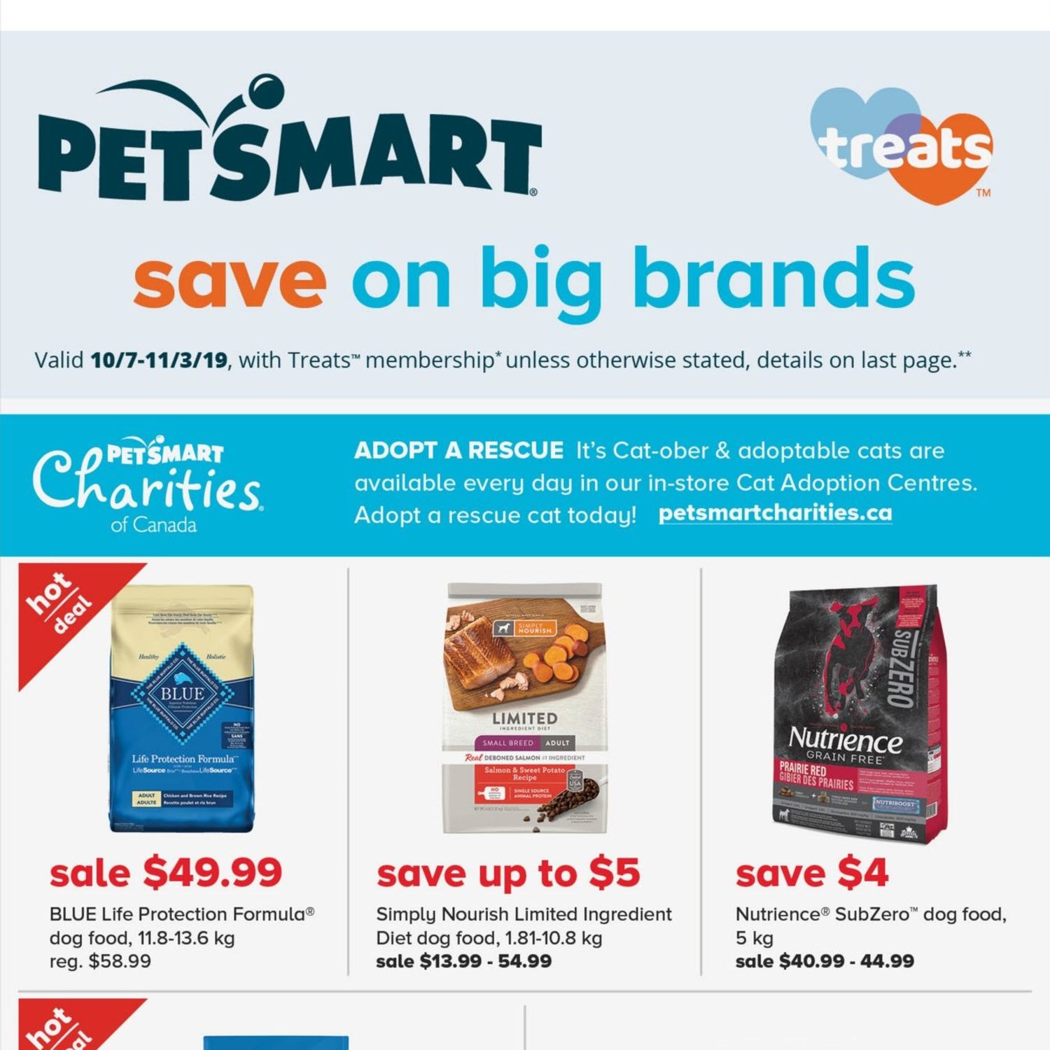 PetSmart Weekly Flyer - Treats Membership Only - Save On Big Brands ...