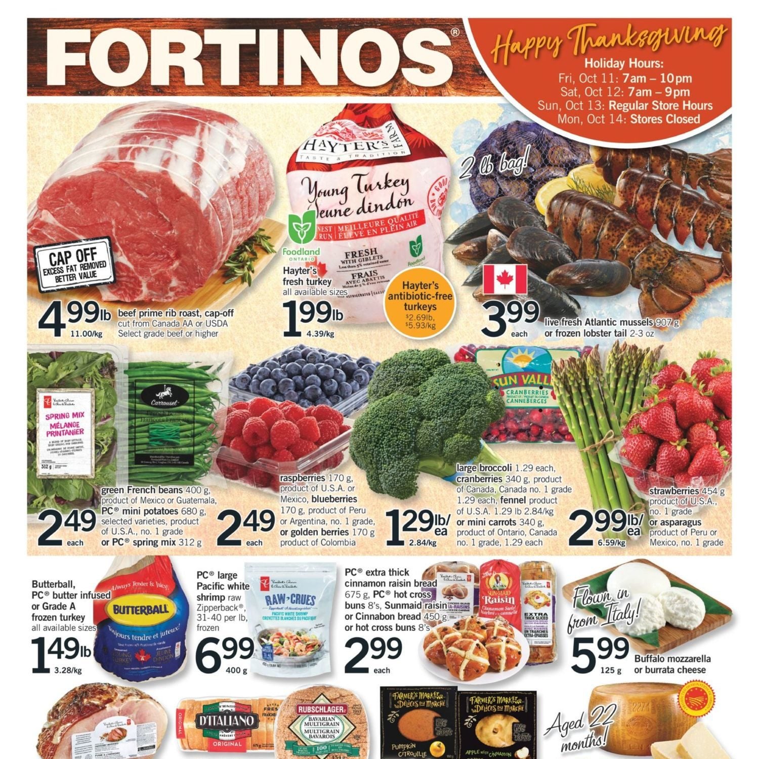 Fortinos Weekly Flyer - Weekly Specials - Oct 10 – 14 - RedFlagDeals.com