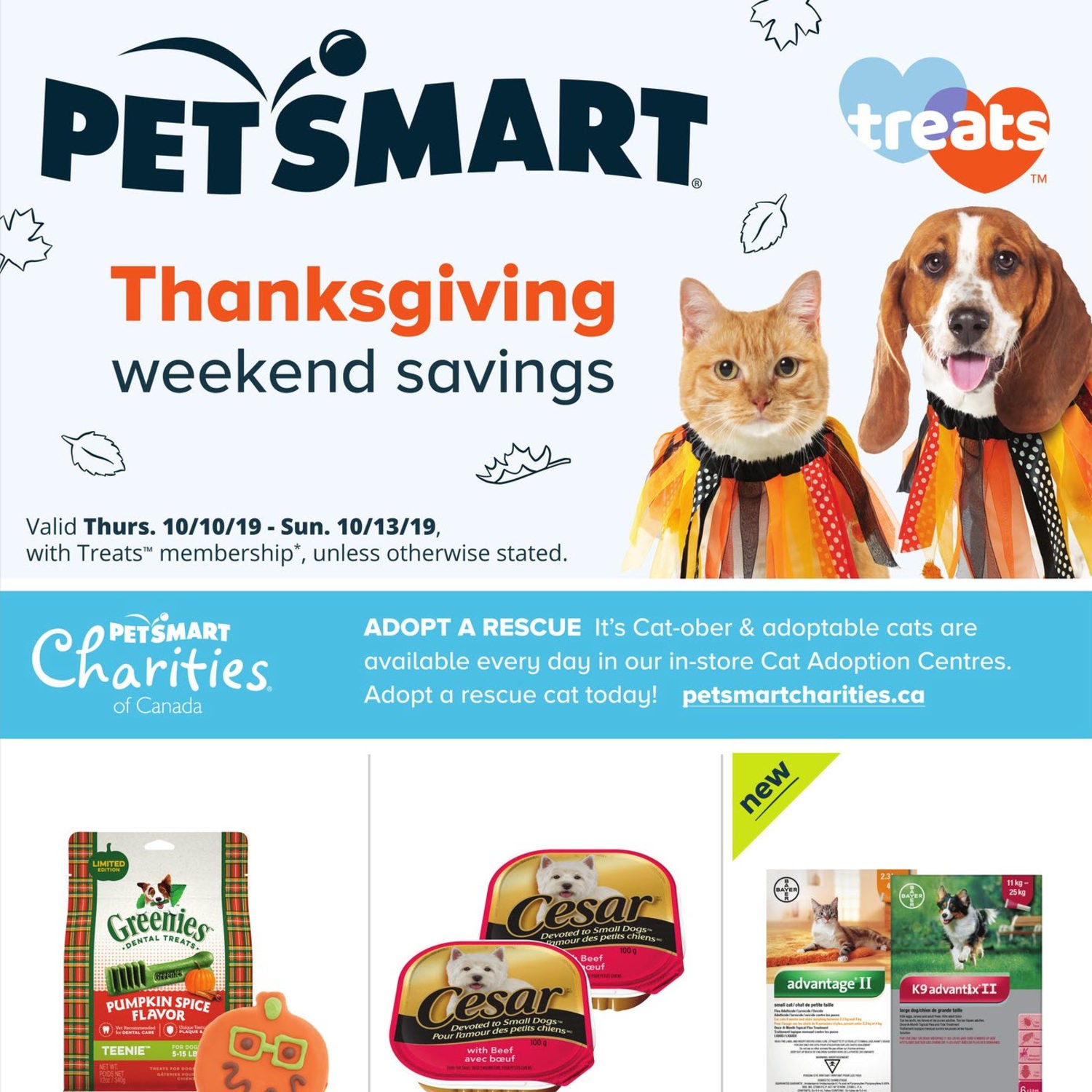 PetSmart Weekly Flyer - Thanksgiving Weekend Savings - Oct 10 – 13 ...