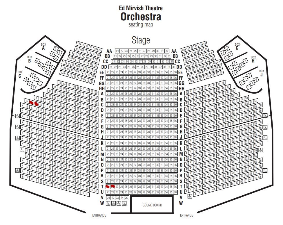 Mirvish theatre seating - RedFlagDeals.com Forums