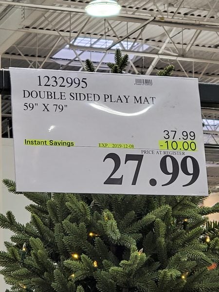 [Costco (West)] Double Sided Play Mat (59" x 79") $27.99 at Richmond ...