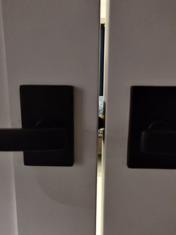 How to reduce gap between double door? - RedFlagDeals.com Forums