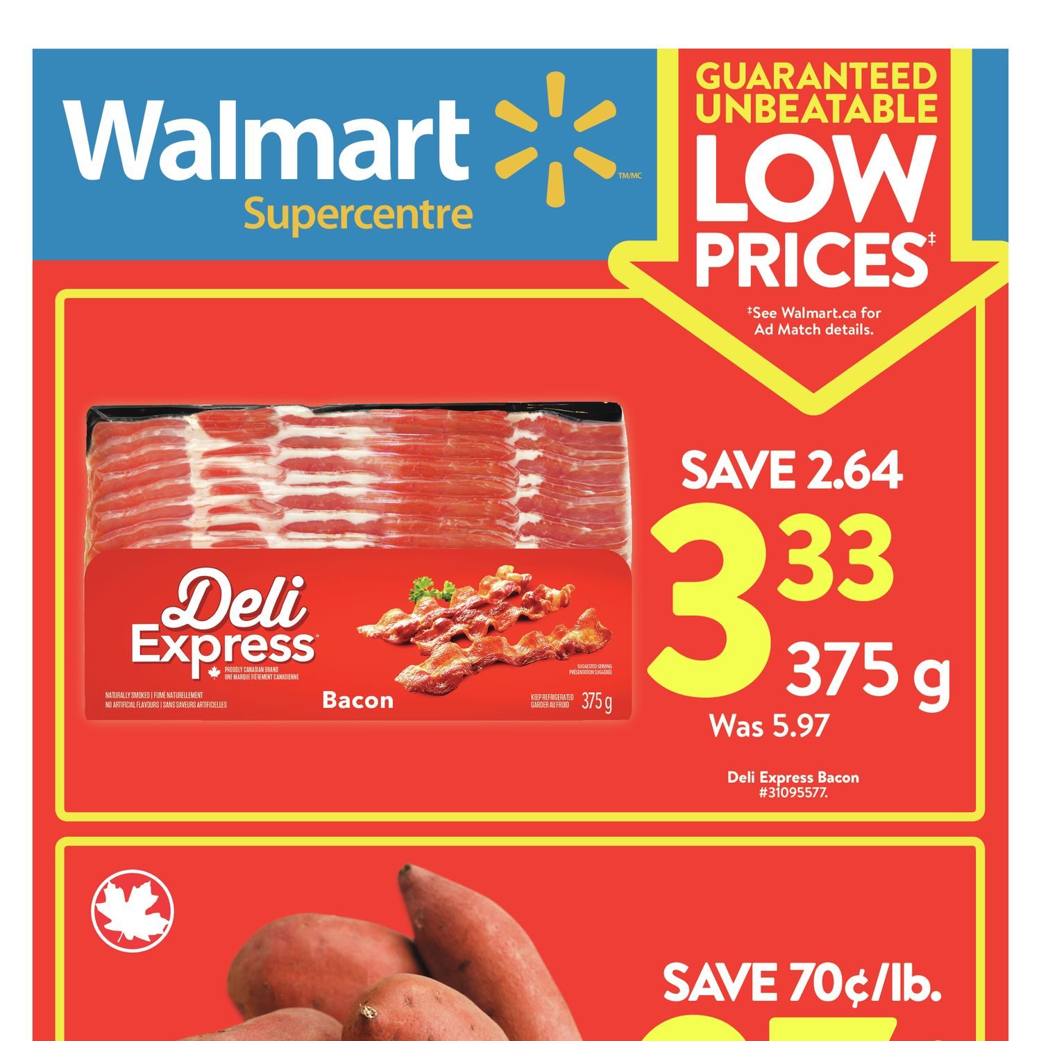 Walmart Weekly Flyer - Supercentre - Guaranteed Unbeatable Low Prices ...