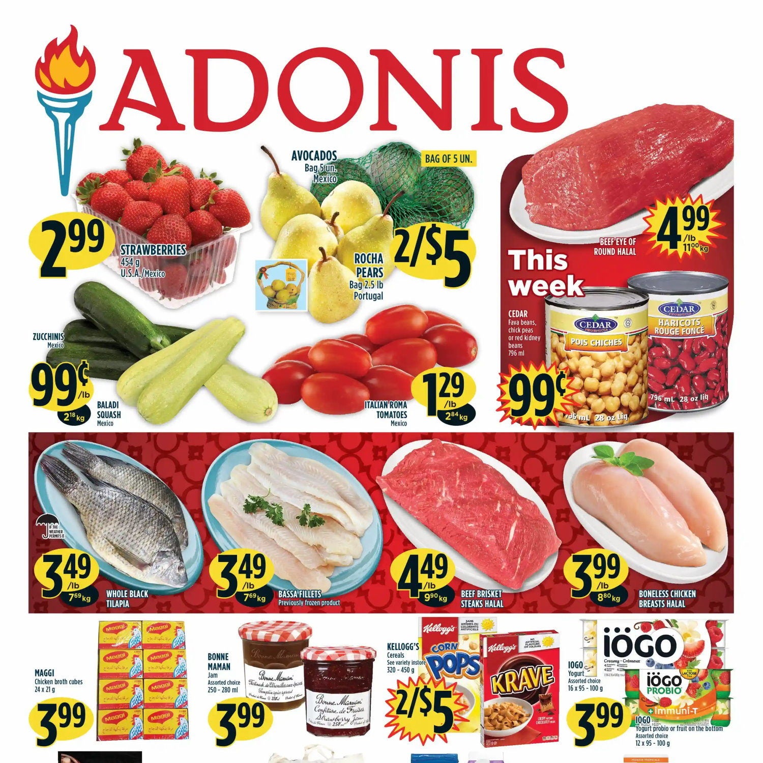 Marche Adonis Weekly Flyer - Weekly Specials - Jan 7 – 13 ...