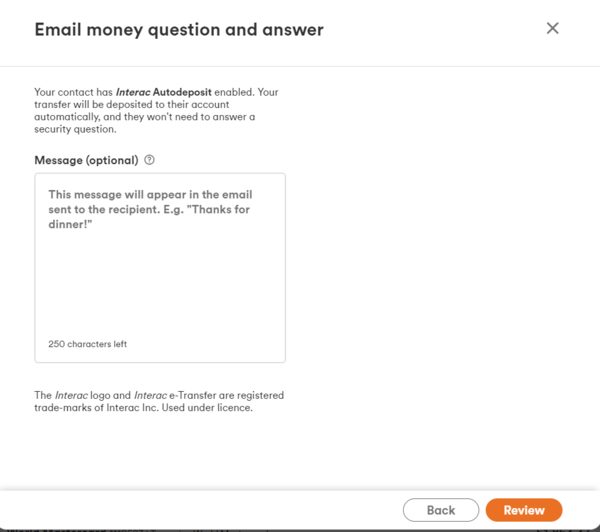 Interac Auto-Deposit feature....WARNING - Page 2 - RedFlagDeals.com Forums