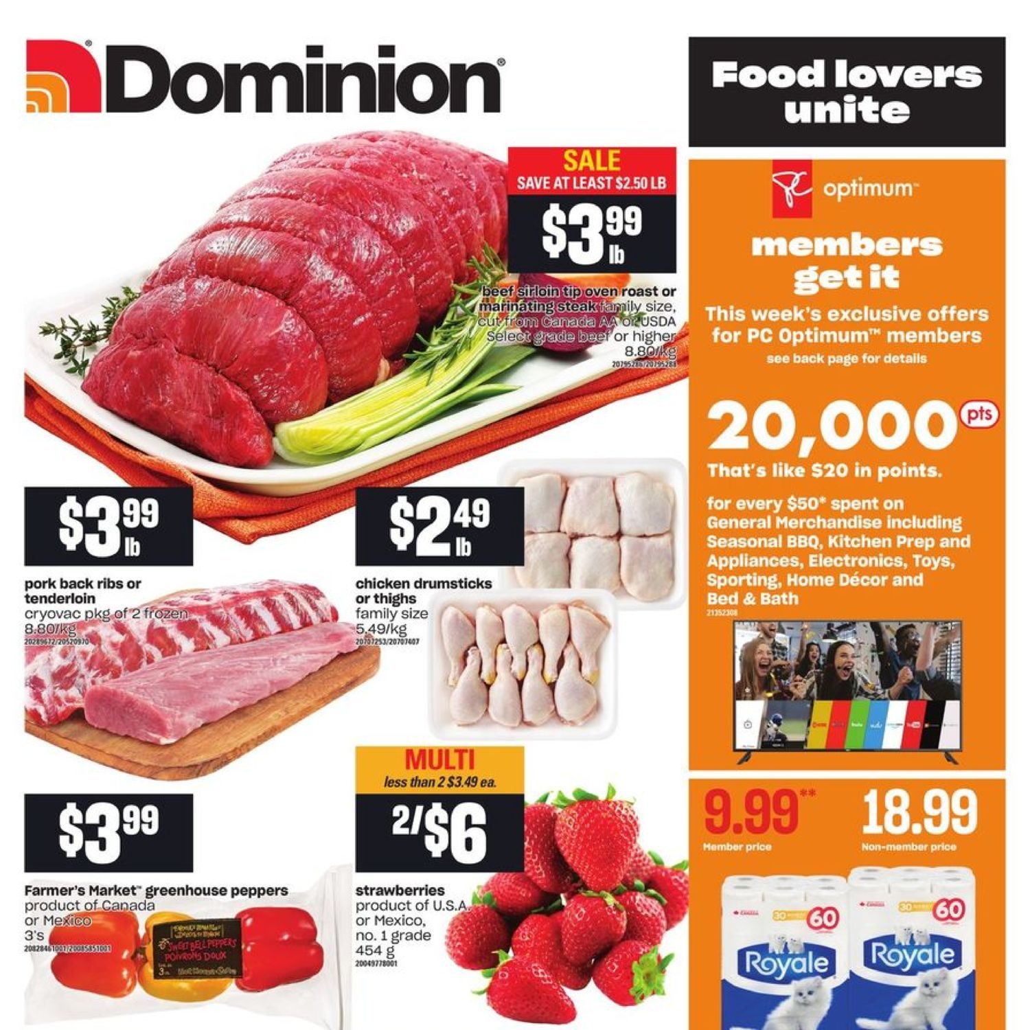 Dominion Weekly Flyer - Weekly Savings - Apr 8 – 14 - RedFlagDeals.com