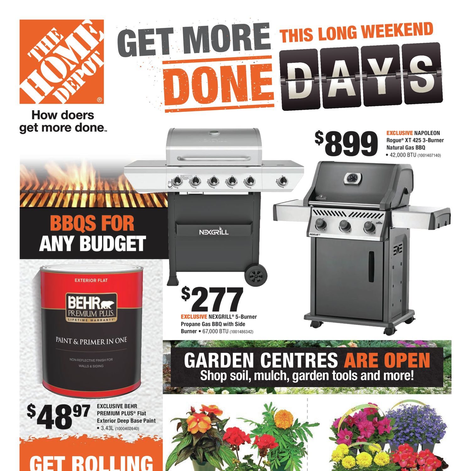 Home Depot Weekly Flyer - Weekly Deals - Get More Done Days - May 20 ...
