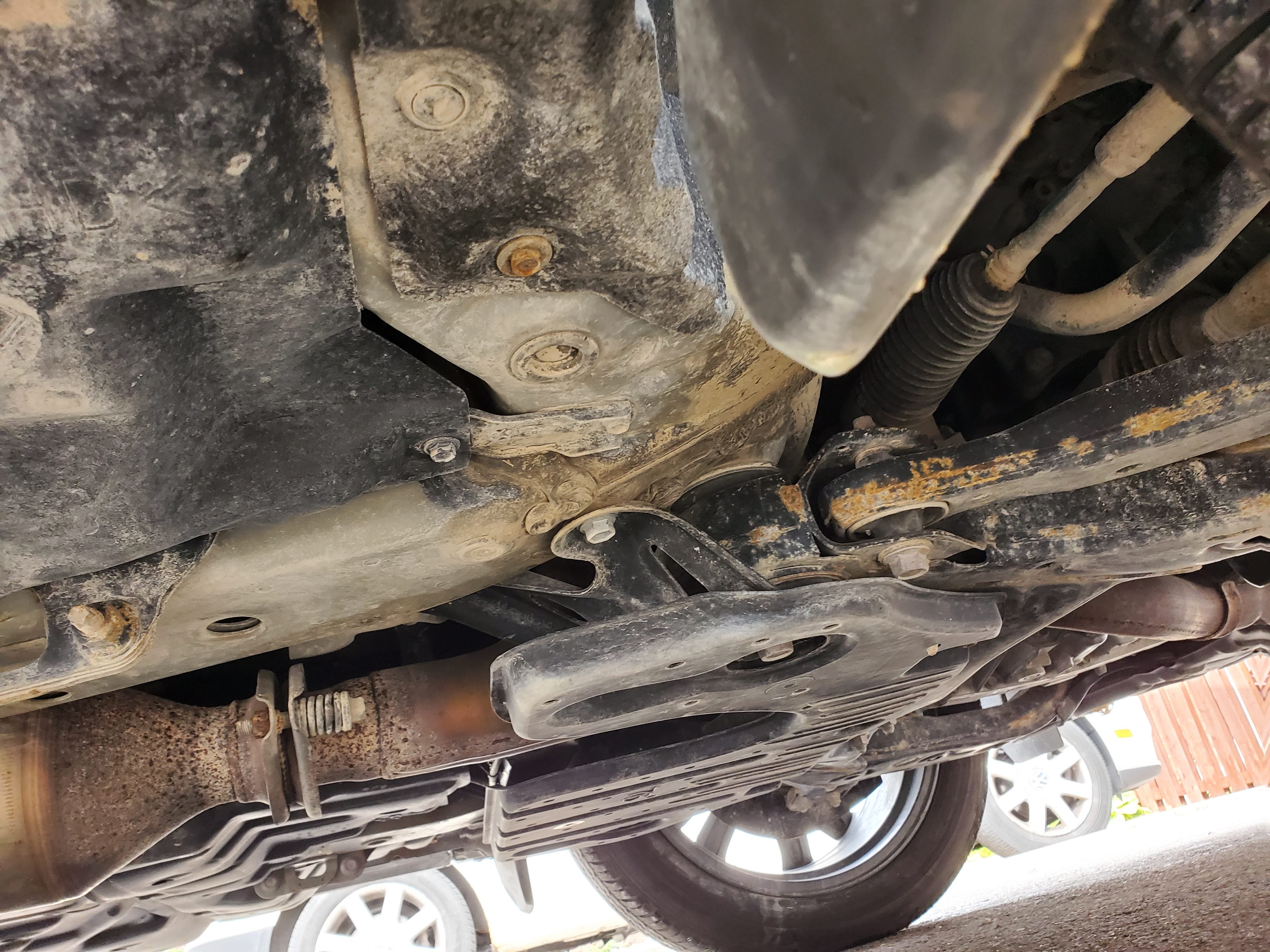 Undercarriage rust on RX350 - RedFlagDeals.com Forums