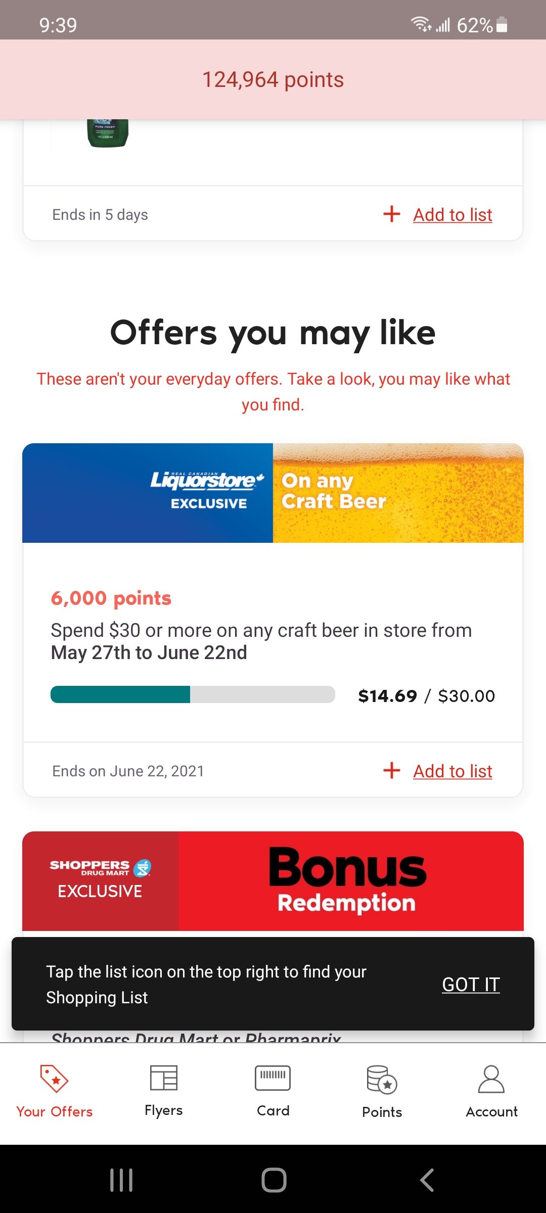 [Real Canadian liquor store] YMMV 6000 PCO points when you spend $30 on ...
