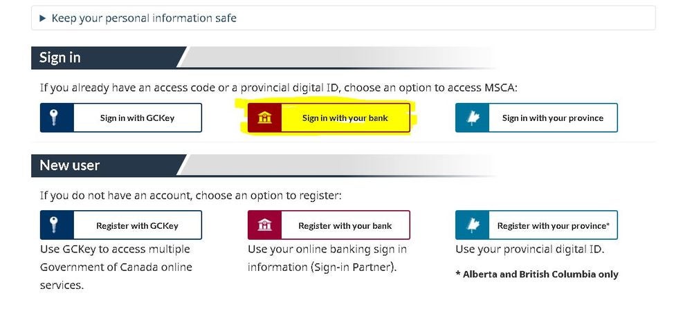 Cannot login to servicecanada as my GCKey Revoked - RedFlagDeals.com Forums