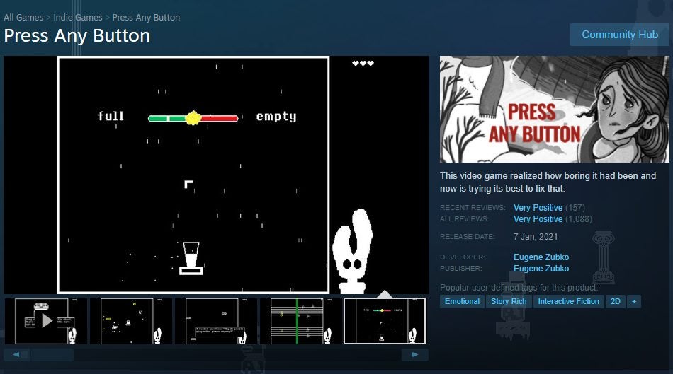 [STEAM] Press Any Button - FREE - RedFlagDeals.com Forums