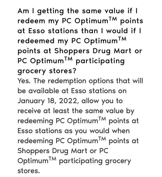 Redeem PC Optimum points for gas & car washes starting 01/18/2022 ...