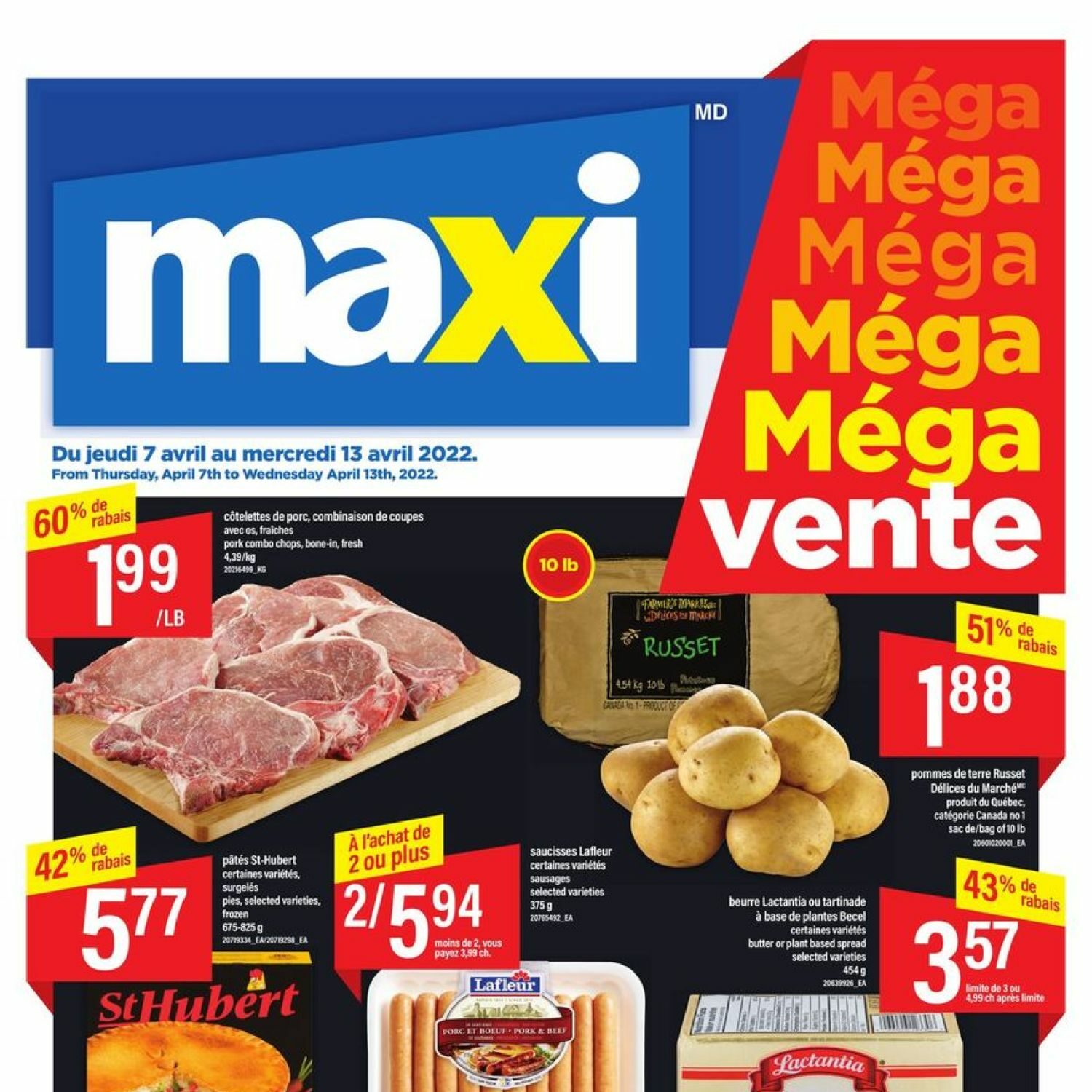 Maxi Weekly Flyer - Weekly Savings - Mega Sale - Apr 7 – 13 ...