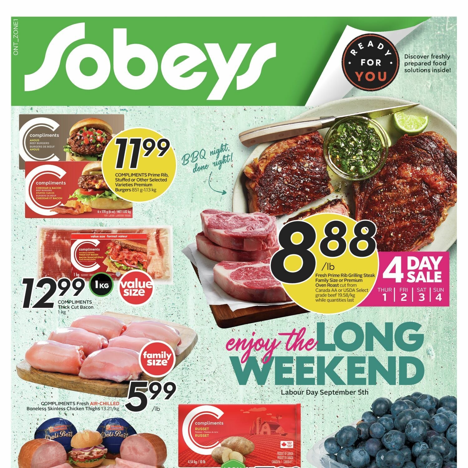 Sobeys Weekly Flyer - Weekly Savings (ON) - Sep 1 – 7 - RedFlagDeals.com