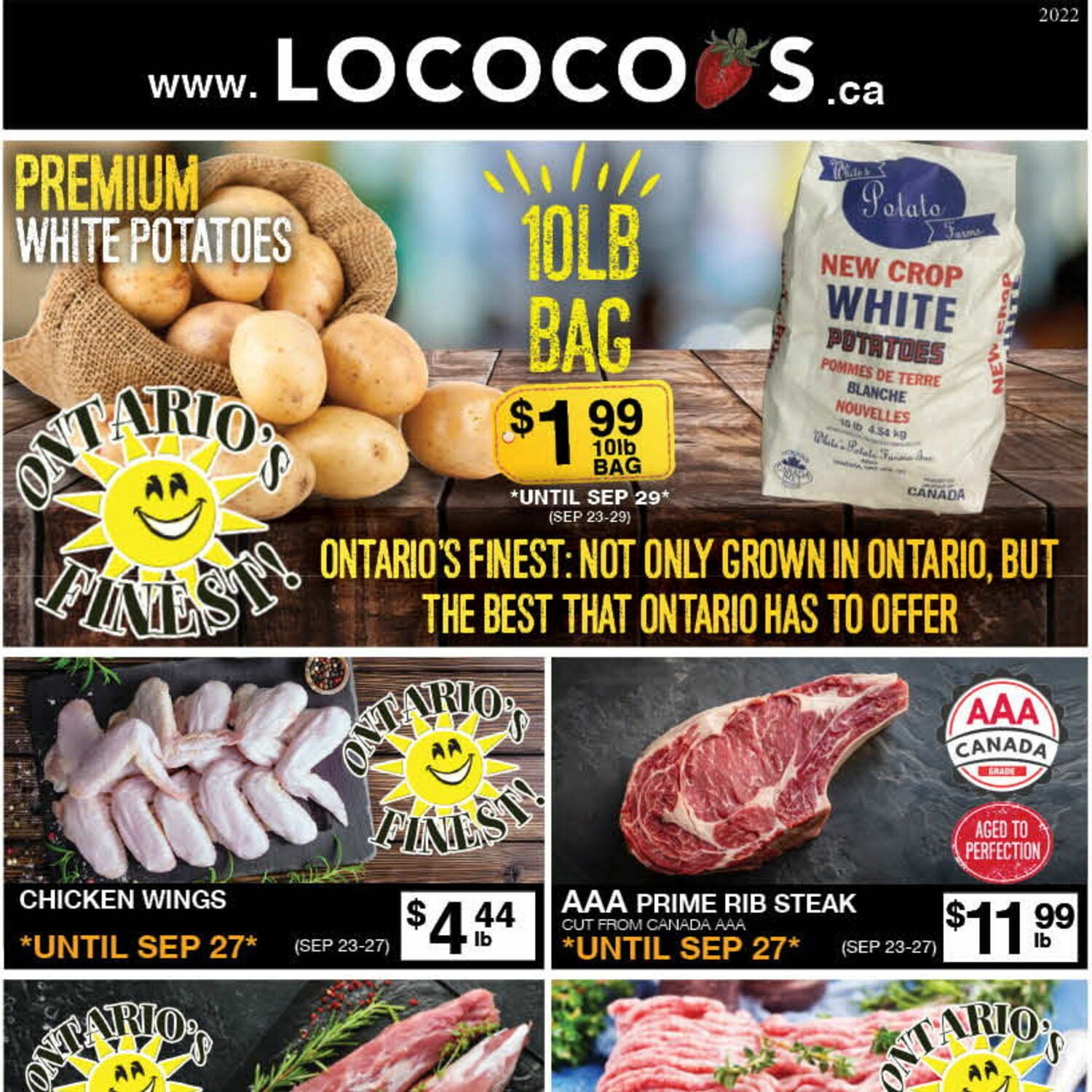 Lococos Weekly Flyer - Friday Specials - Sep 23 – 25 - RedFlagDeals.com