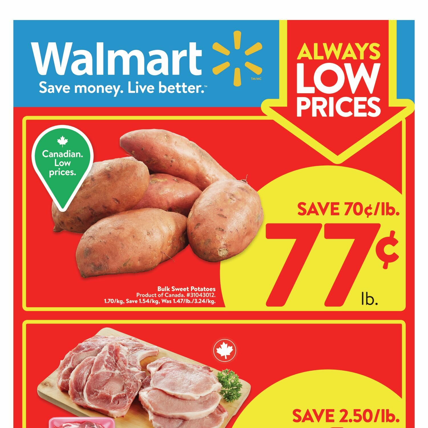 Walmart Weekly Flyer - Kingsway Mall Supercentre Only - Weekly Savings ...