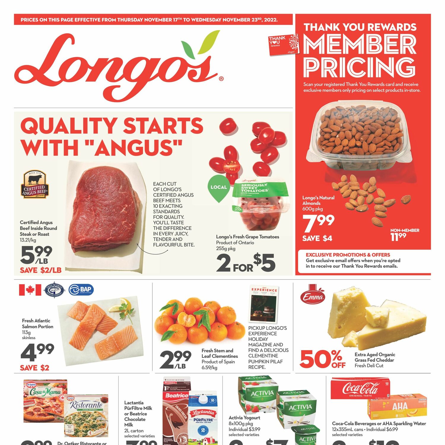 Longos Weekly Flyer - Weekly Savings - Nov 17 – 23 - RedFlagDeals.com