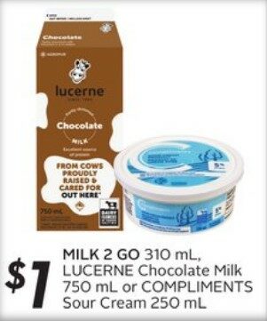 [Safeway] Safeway WEST - Lucerne 750ml Chocolate Milk $0.25 after CO51 ...