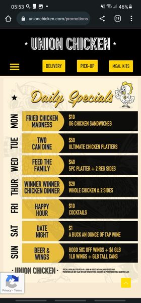 [Union Chicken] Toronto - Mondays. $10 sandwiches @ Union Chicken ...