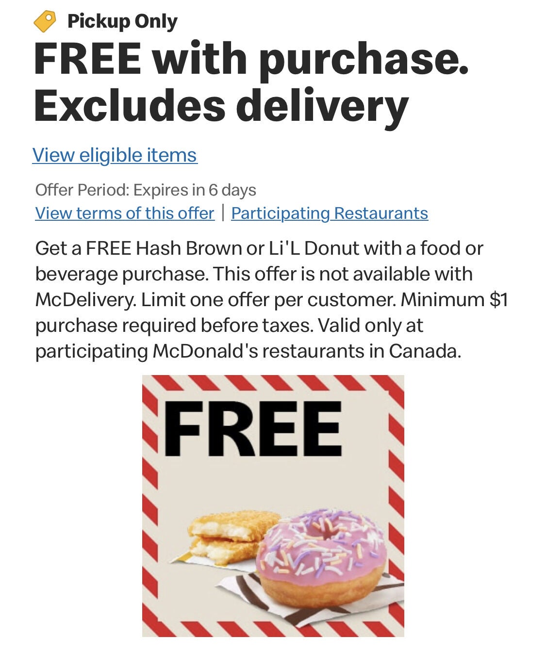 [McDonalds] Ho Ho Hot Returns! Dec. Drops - Wk.4: 1) $5 Extra Value ...