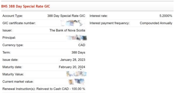 [Scotiabank] Scotiabank offers 388 Day Special Rate GIC 5.2% ...