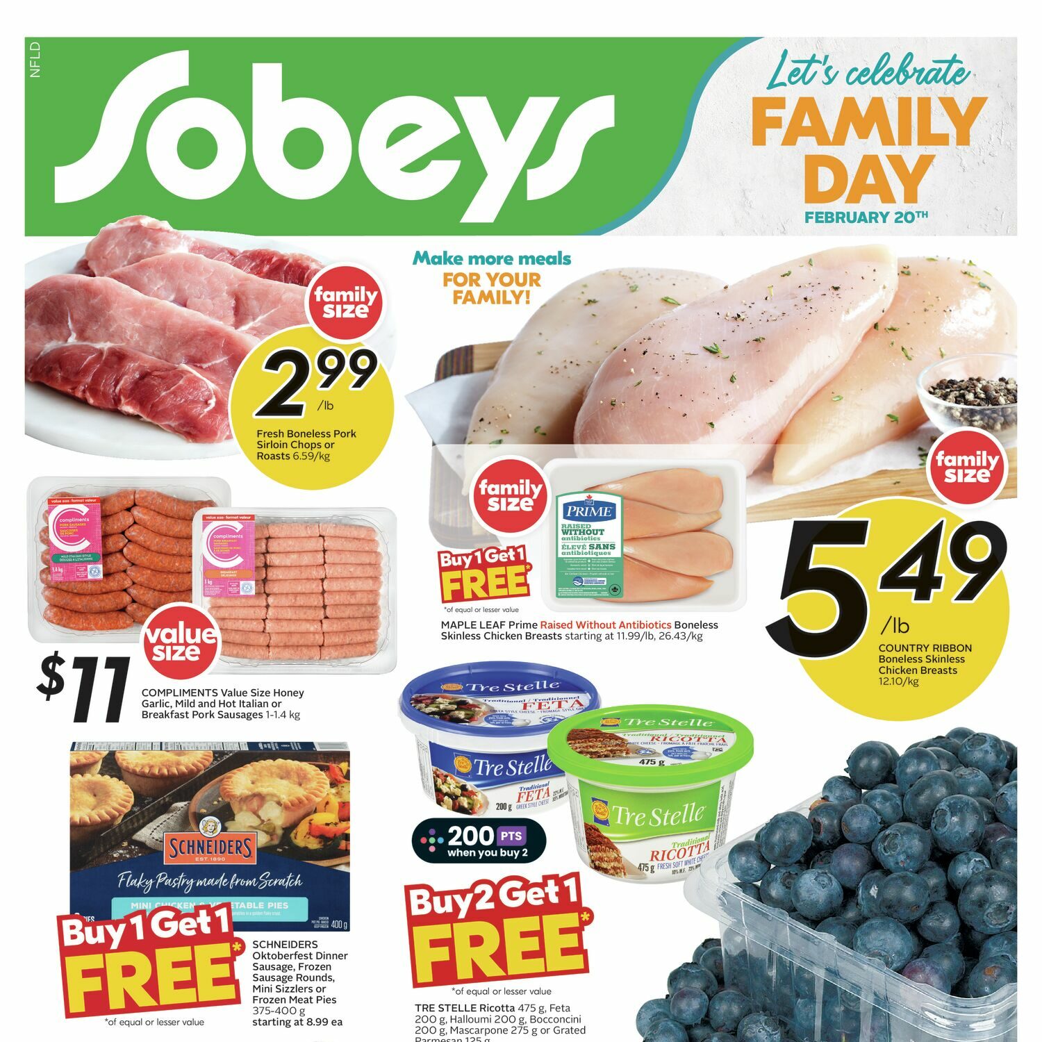 Sobeys Weekly Flyer - Weekly Savings (NL) - Feb 16 – 22 - RedFlagDeals.com
