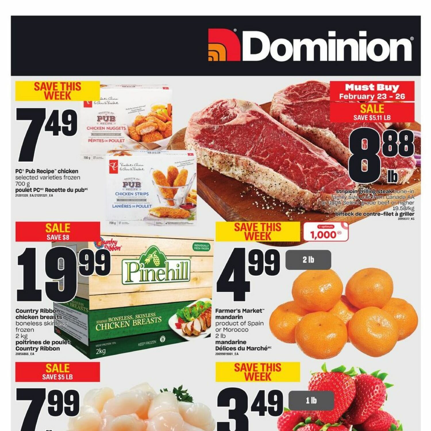 Dominion Weekly Flyer - Weekly Savings - Feb 23 – Mar 1 - RedFlagDeals.com