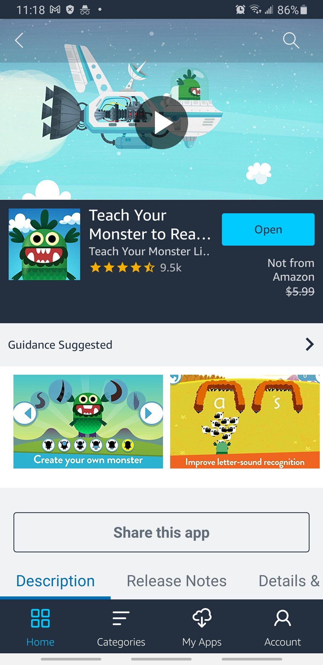 [Teach your Monster] Teach your monster to read free apps android and ios - RedFlagDeals.com Forums
