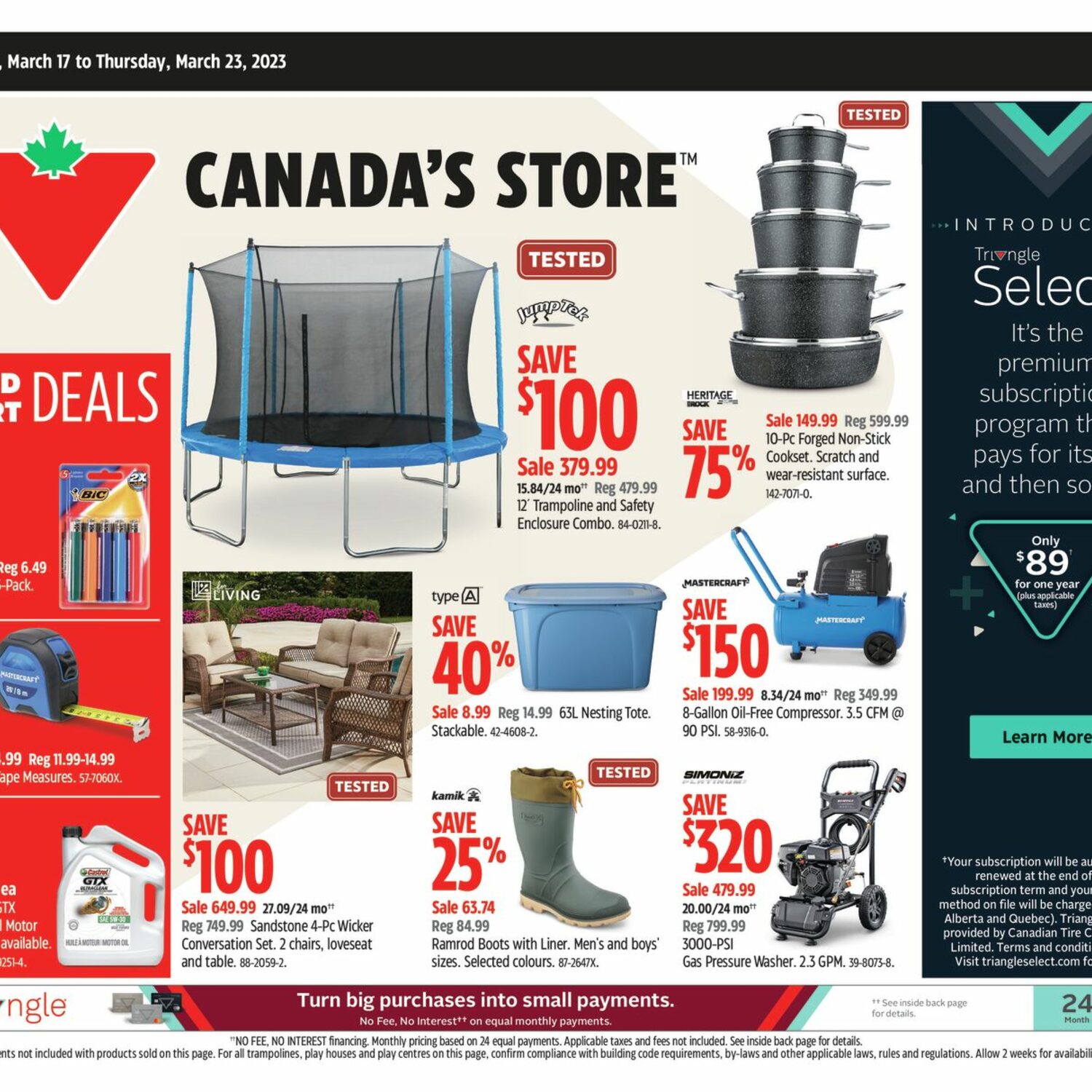 Canadian Tire Weekly Flyer - Weekly Deals - Canada's Store (ON) - Mar ...