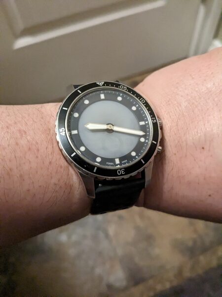 [Fossil] [Fossil Machine Gen 6 Hybrid "Smartish" watch: e-ink ...