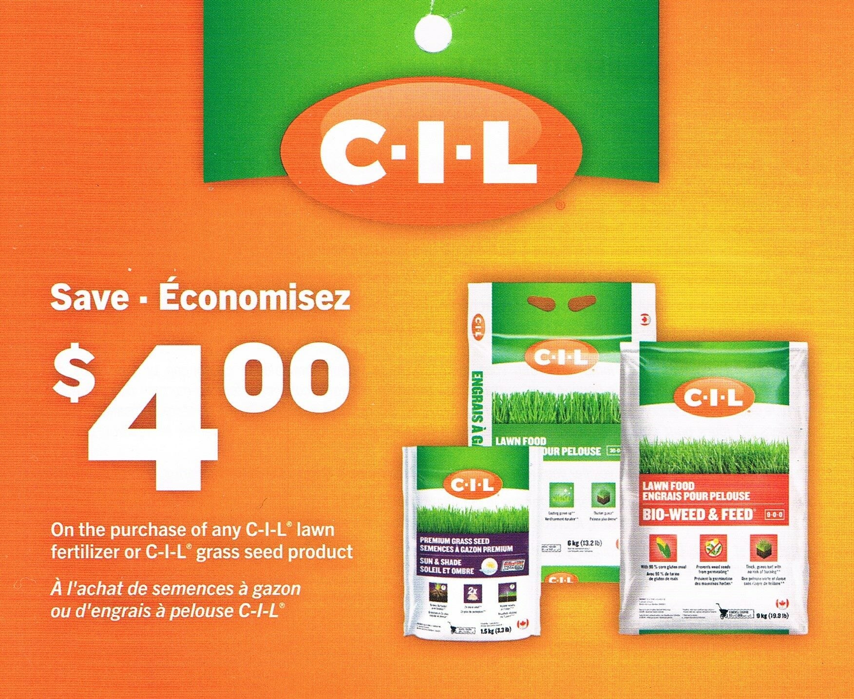 [Rona] CIL Lawn Fertilizer - 30-0-03 6kg/13.2lb - $2.20 CLEARANCE ...