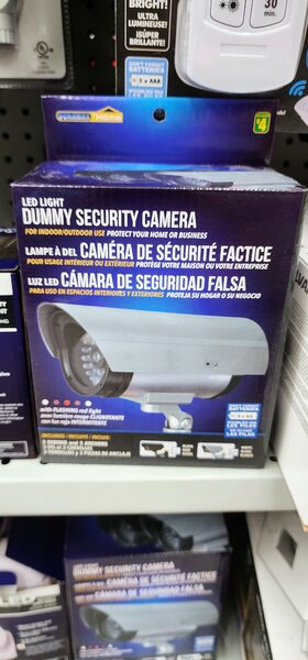 [Princess Auto] Decoy security camera with blinking light $5.99 - 50% ...