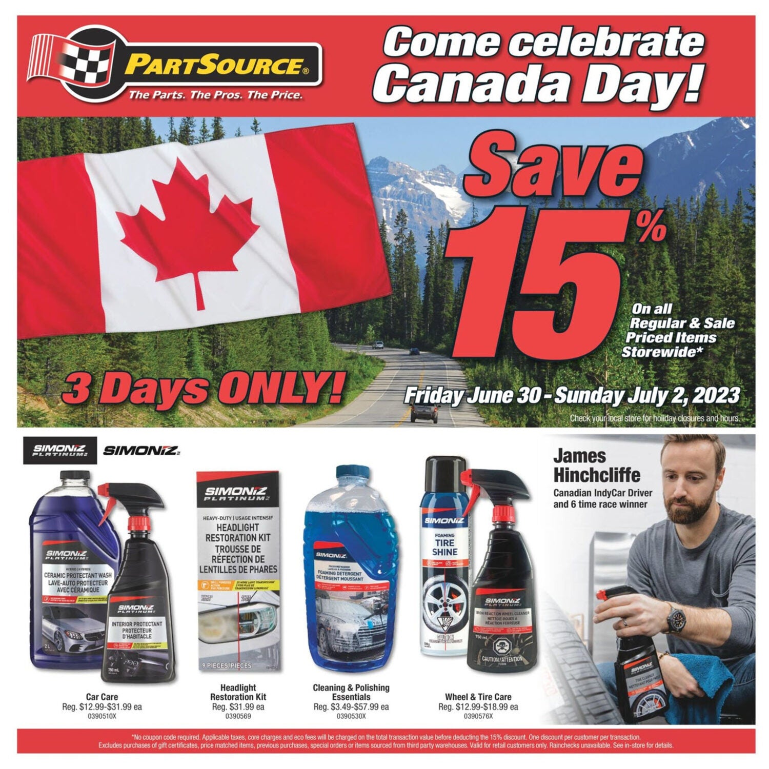 PartSource Weekly Flyer - Celebrate Canada Day - Jun 30 – Jul 2 ...