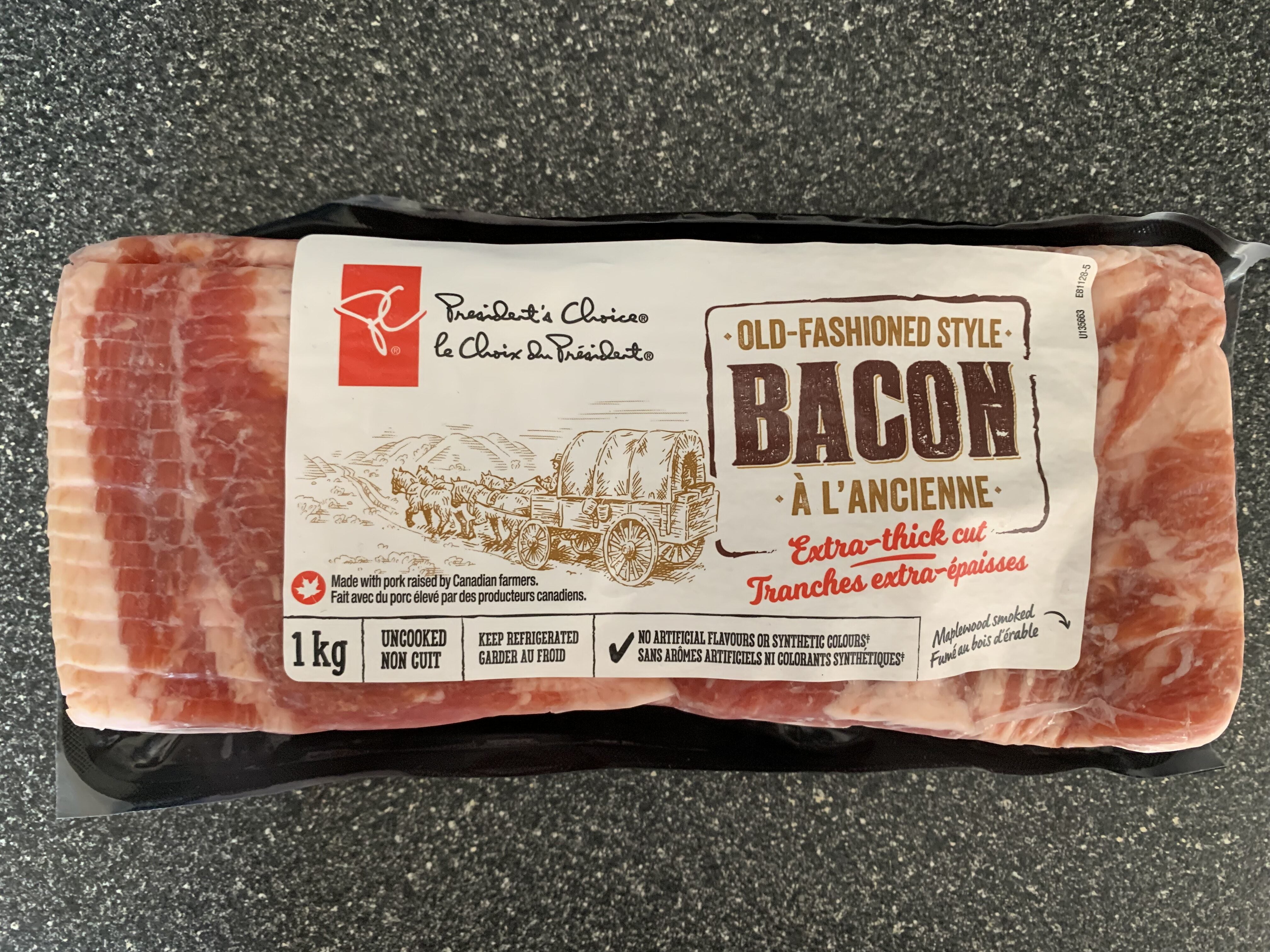 [Real Canadian Superstore] PC old Fashioned style Bacon - $7.99 - YMMV ...