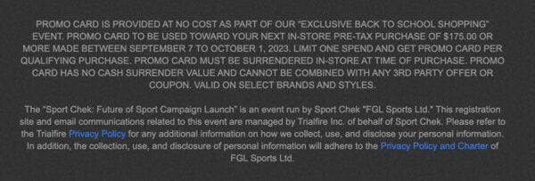 [Sport Chek] Sport Chek Exclusive Back to School Shopping Event (Aug ...