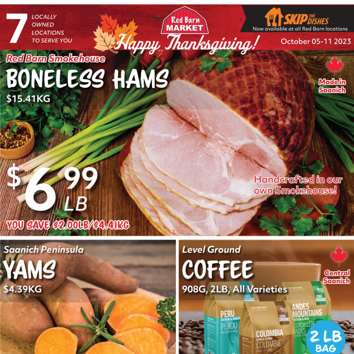 Red Barn Market Weekly Flyer - Weekly Specials - Oct 5 – 11 ...