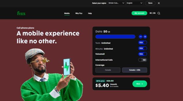 Fizz mobile service Beta has launched in Calgary, Edmonton and ...