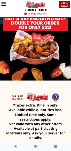 [St. Louis Wings] $12 Tuesday Wing Night is back starting May 2nd ...