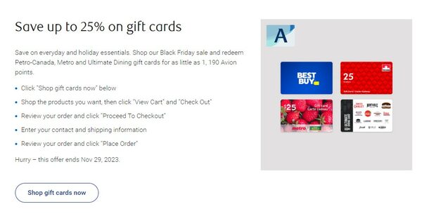 [Royal Bank] [Black Friday] Avion rewards points - Save 25% - Petro ...
