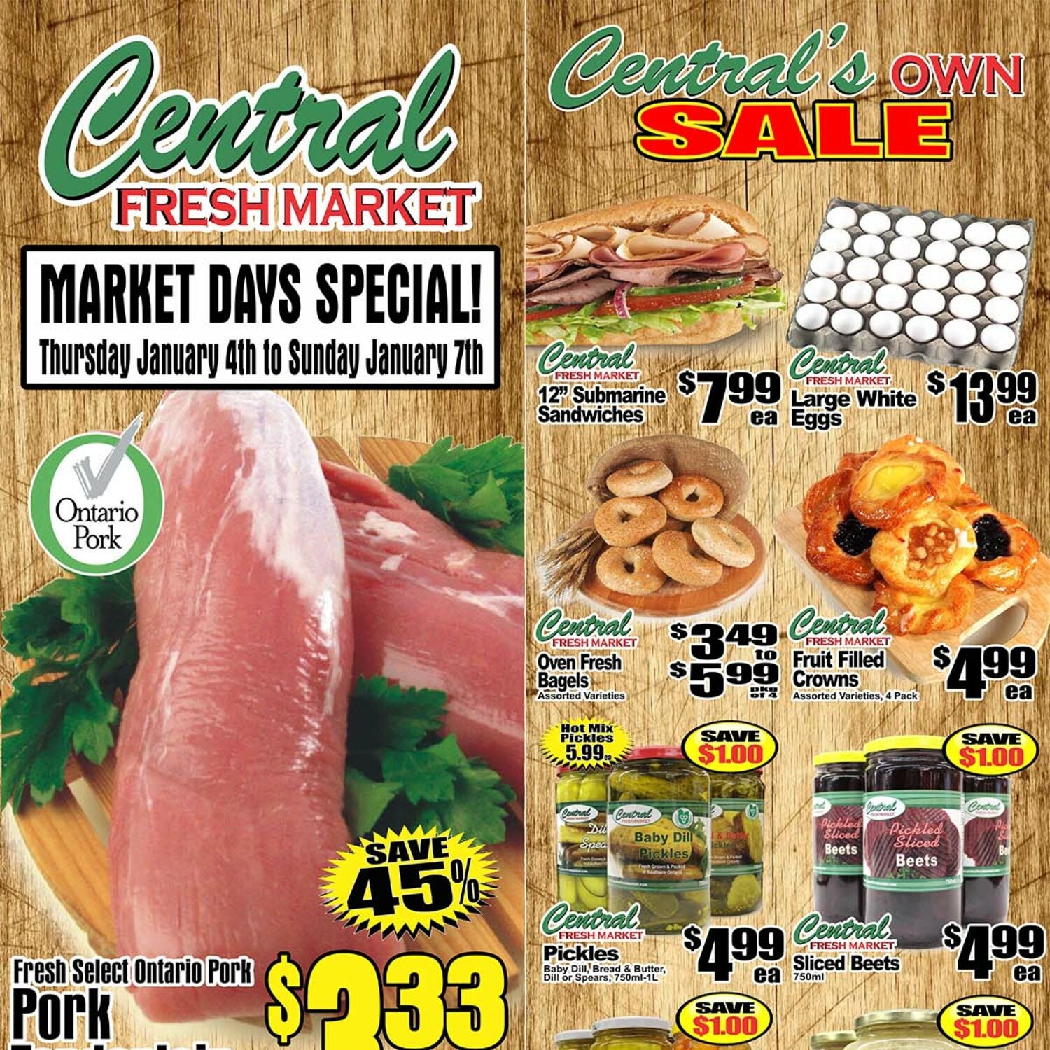 Central Fresh Market Weekly Flyer - Weekly Specials - Jan 4 – 11 ...