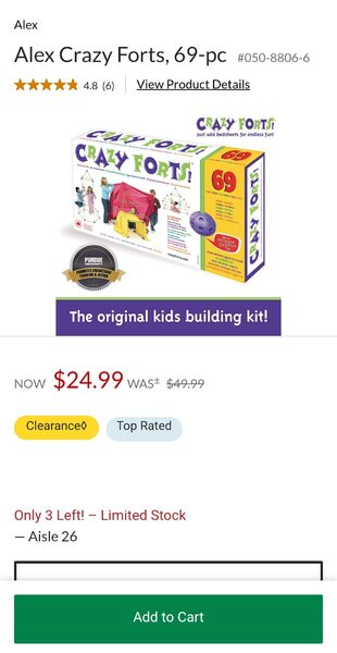 [Costco] Yourigami 12-piece Kid’s Convertible Play Fort | Same as store ...